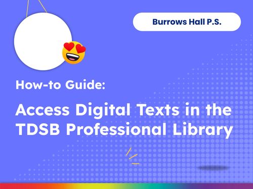 Book Creator | BH - Digital Texts - TDSB Professional Library