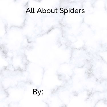 Book Creator | (copy) All About Spiders