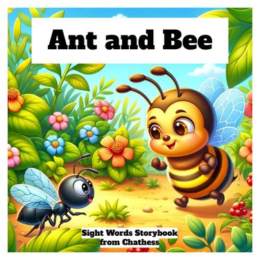 Book Creator | Ant and Bee (Sight Words Storybook)