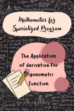 Book Creator | Mathematics for Specialized Program