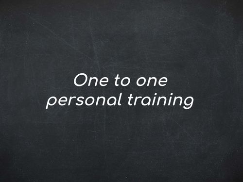 Book Creator | One to One personal training