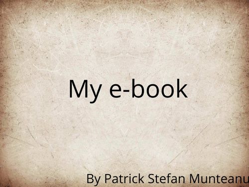 Book Creator | Munteanu Patrick Stefan