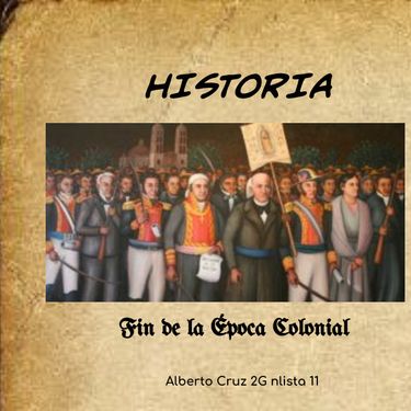 Book Creator | fin de la epoca colonial