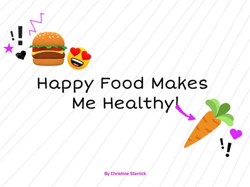 Book Creator | Happy Foods Make Me Healthy!