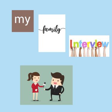 Book Creator | my family interview