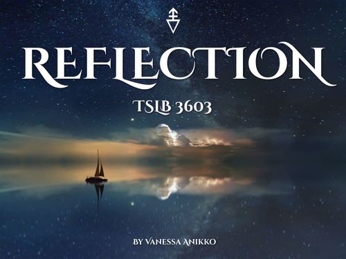 Book Creator | Reflection on TSLB3603