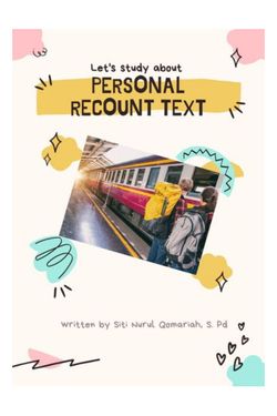 Book Creator | Personal Recount Text