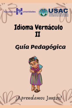 Book Creator | Guía Pedagógica-Idioma Vernáculo II