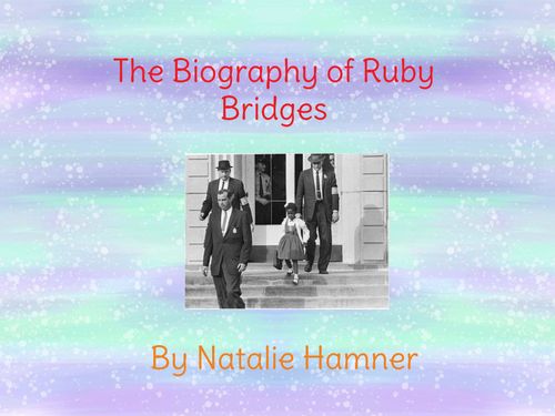 Book Creator | Biography of Ruby Bridges