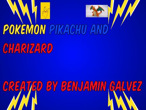 Book Creator | Pikachu & Charizard