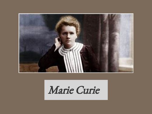 Book Creator | Marie Curie