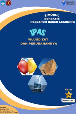 Book Creator | E-Modul IPAS Wujud Zat dan Perubahannya Kelas IV