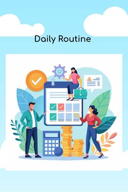 Book Creator | Daily routine