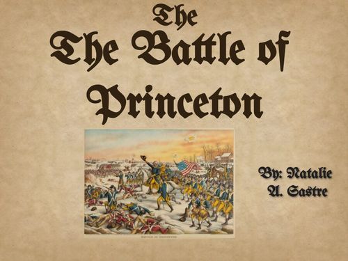 Book Creator | Battle of Princeton