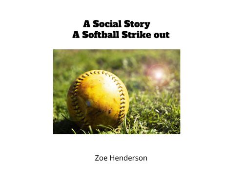 Book Creator | a Softball strike out