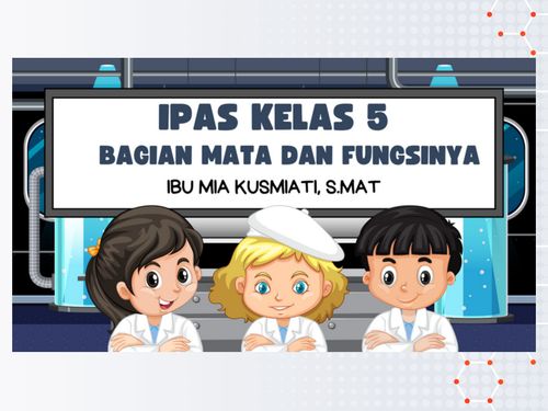 Book Creator | IPAS Kelas 5 Bagian Mata dan Fungsinya
