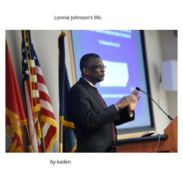 Book Creator | Lonnie Johnson