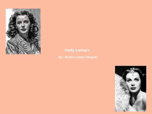 Book Creator | Hedy Lammarr