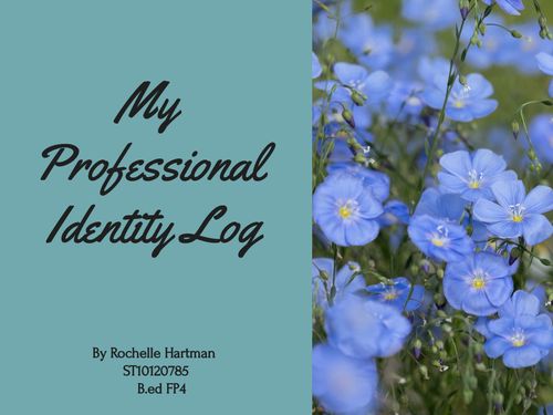 Book Creator | Professional Identity Log