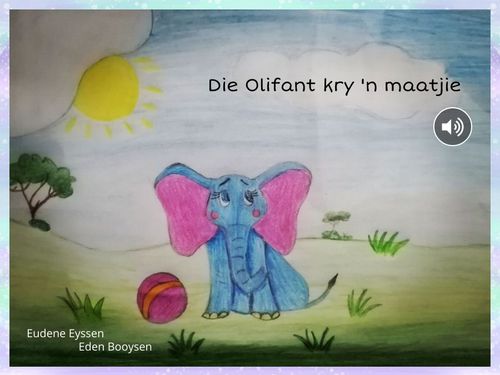 Book Creator | Die Olifant kry 'n maatjie