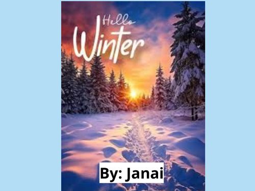 Book Creator | Hello Winter!
