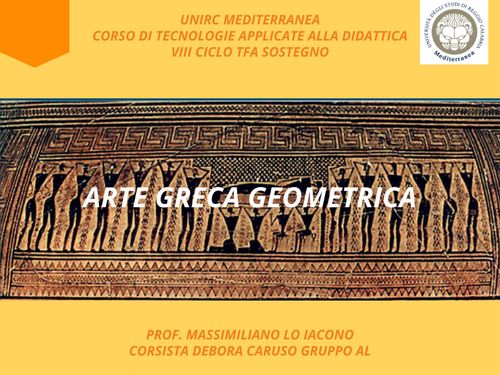 Book Creator | L'ARTE GRECA GEOMETRICA