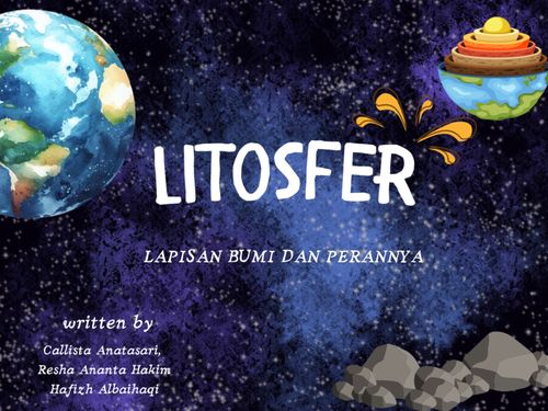 Book Creator | Listofer "Lapisan Bumi dan Perannya"