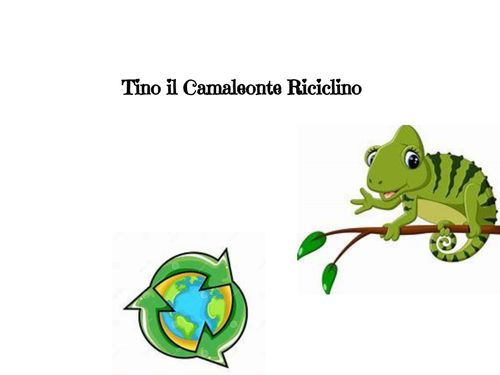 Book Creator | Tino il camaleonte riciclino