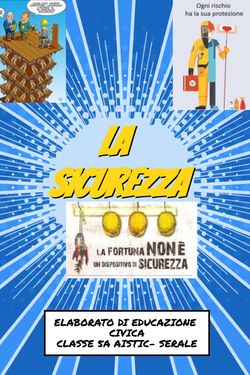 Book Creator | LA SICUREZZA