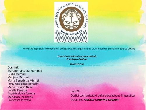 Book Creator | Lab.29 Didattica Speciale: Codici comunicativi dell'educazione linguistica