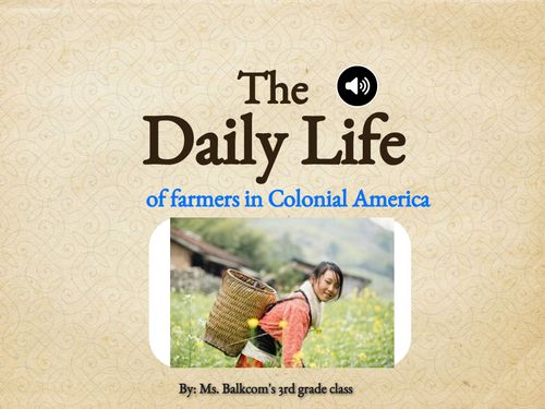 Book Creator | American Colonist Time Travel