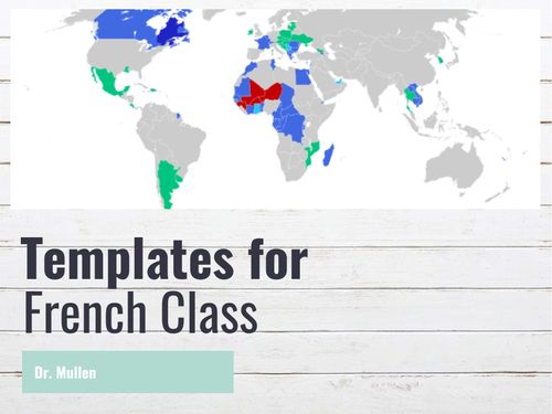 Book Creator | Templates for French Class