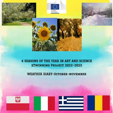 Book Creator | Weather diary-4 Seasons of the year in Art and Science