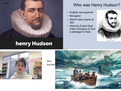 Book Creator | Henry Hudson