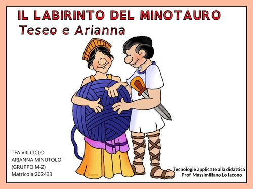 Book Creator | IL LABIRINTO DEL MINOTAURO. TESEO E ARIANNA