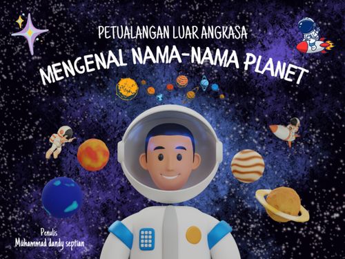 Book Creator | Menjelajahi Planet di Tata Surya