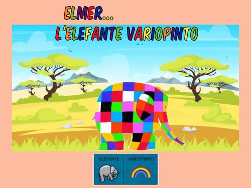 Book Creator | ELMER L'ELEFANTE VARIOPINTO