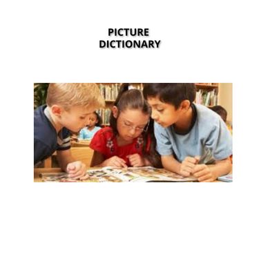 Book Creator | PICTURE DICTIONARY