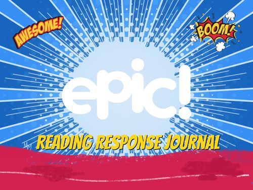 Book Creator | Epic! Reading Response Journal