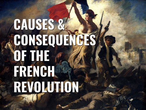 Book Creator | Causes and Consequences of the French Revolution