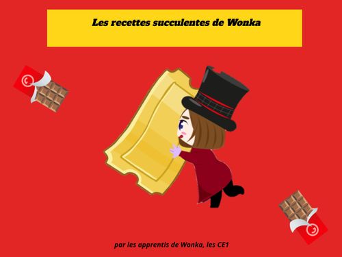 Book Creator | Les recettes succulentes de Wonka