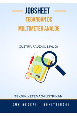 Book Creator | Mengukur Tegangan DC Menggunakan Multimeter