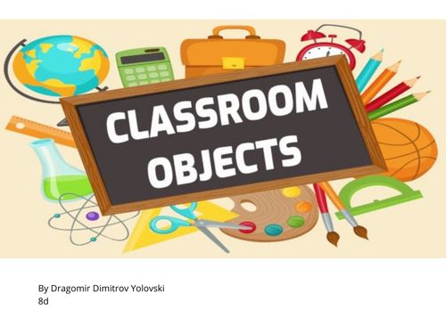 Book Creator | Classroom objects