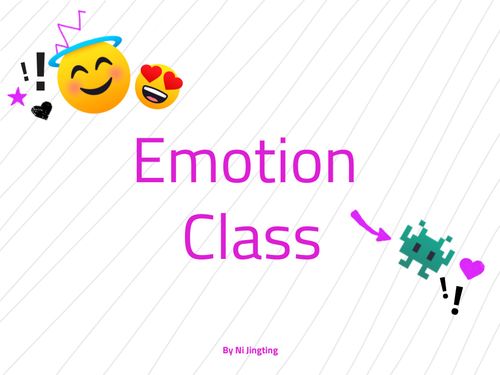 Book Creator | Emotion Class
