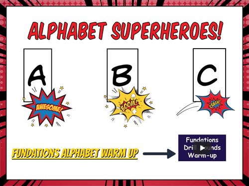 Book Creator | Alphabet Superheroes