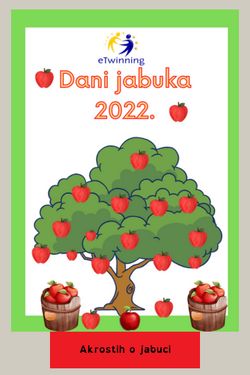 Book Creator | Akrostih o jabuci