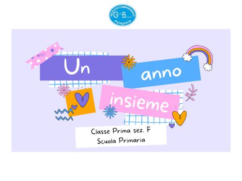 Book Creator | Prima F - Un anno insieme
