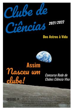 Book Creator | Revista do Clube de Ciências AEP
