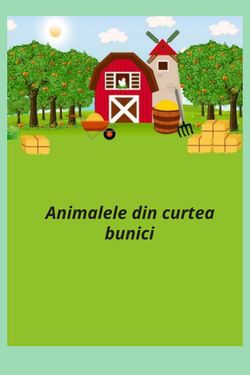Book Creator | Animalele din curtea bunici