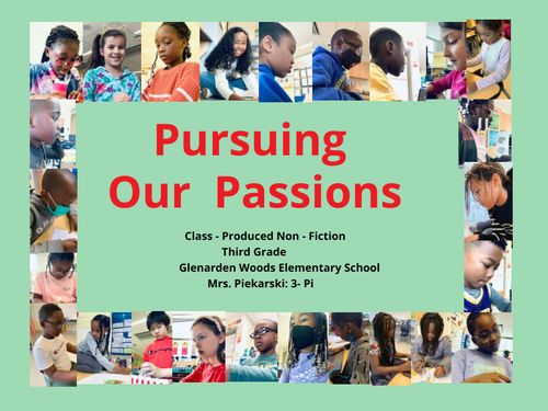 Book Creator | Pursuing Our Passions